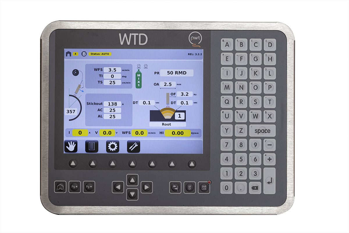 PWT auto XCS welding system for Automatic pipeline welding - Qapqa